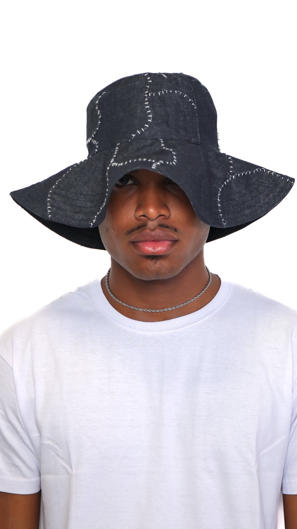 UW x Aki’s Gallery Denim Bucket Hat – Lowheads